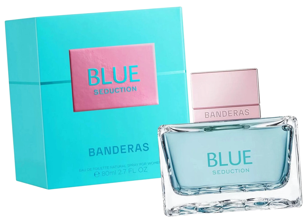 Antonio Banderas Blue Seduction Women 80 мл женский аромат / Антонио Бандерос Блу Седакшн