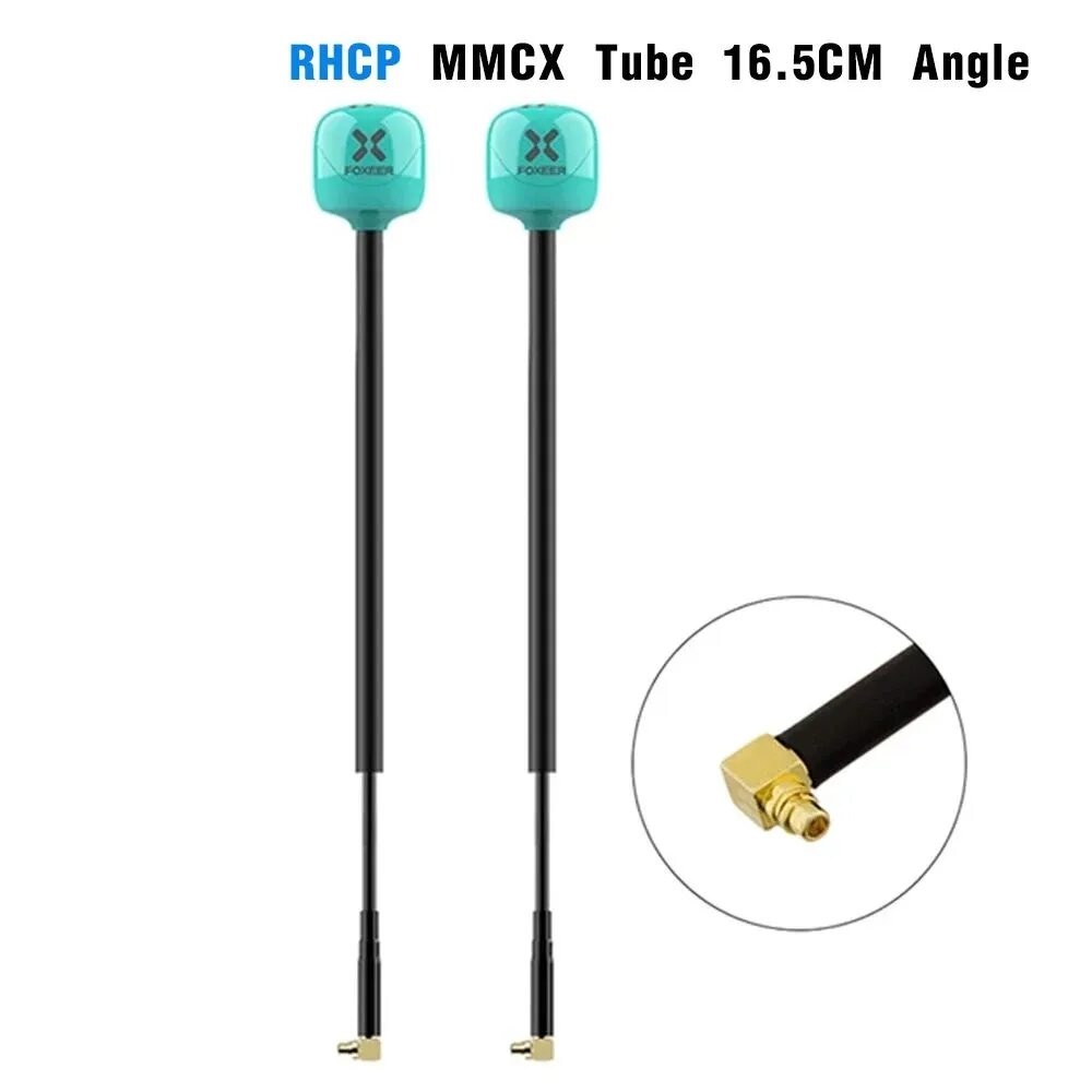 Антенна FOXEER Lollipop_4+ 2 шт. 5.8 ГГц 2.6 дБи Omni Mini RHCP LHCP SMA RPSMA MMCX UFL