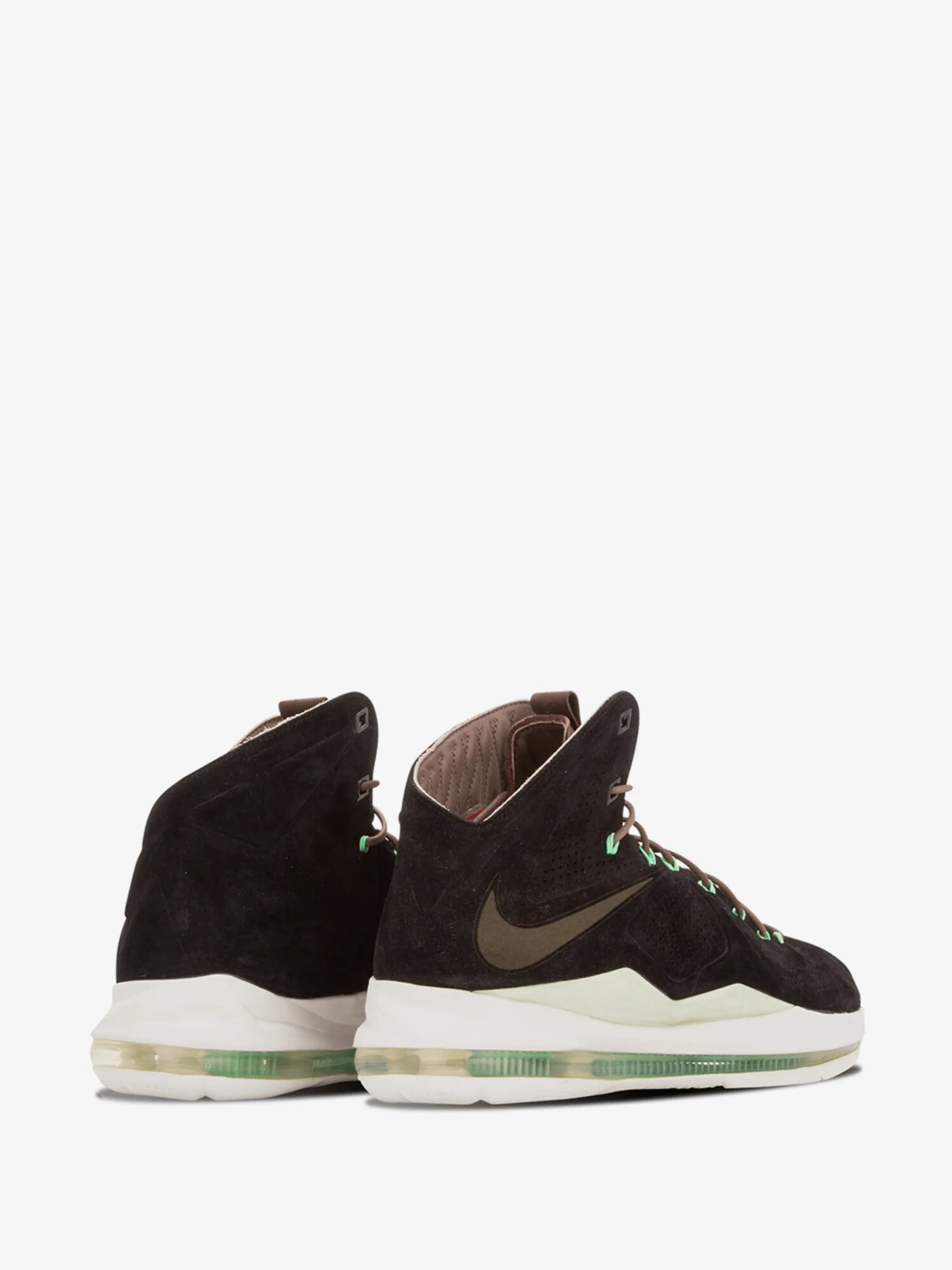 Кроссовки NIKE Lebron 10 EXT QS, размер 10 US, черный — фото 1