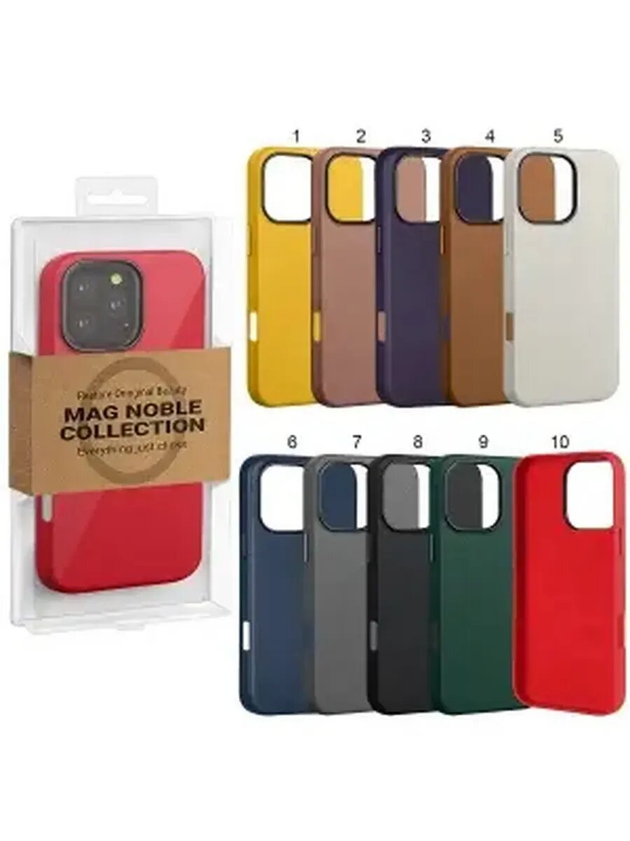 Стильный чехол для iPhone 16 Pro Mag Noble Collection