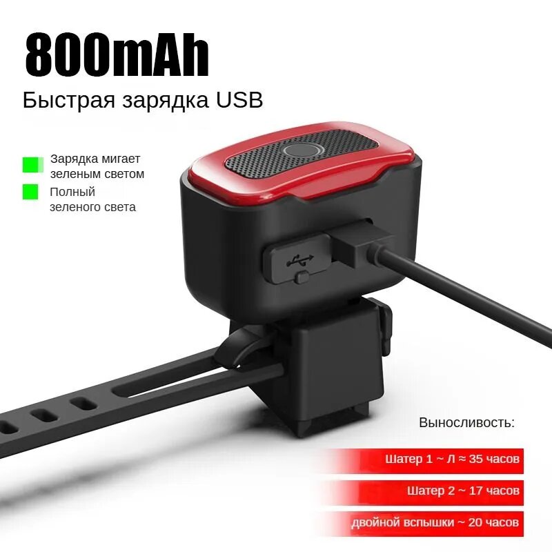 LAN EAGLE Фонарь для велосипеда — фото 1