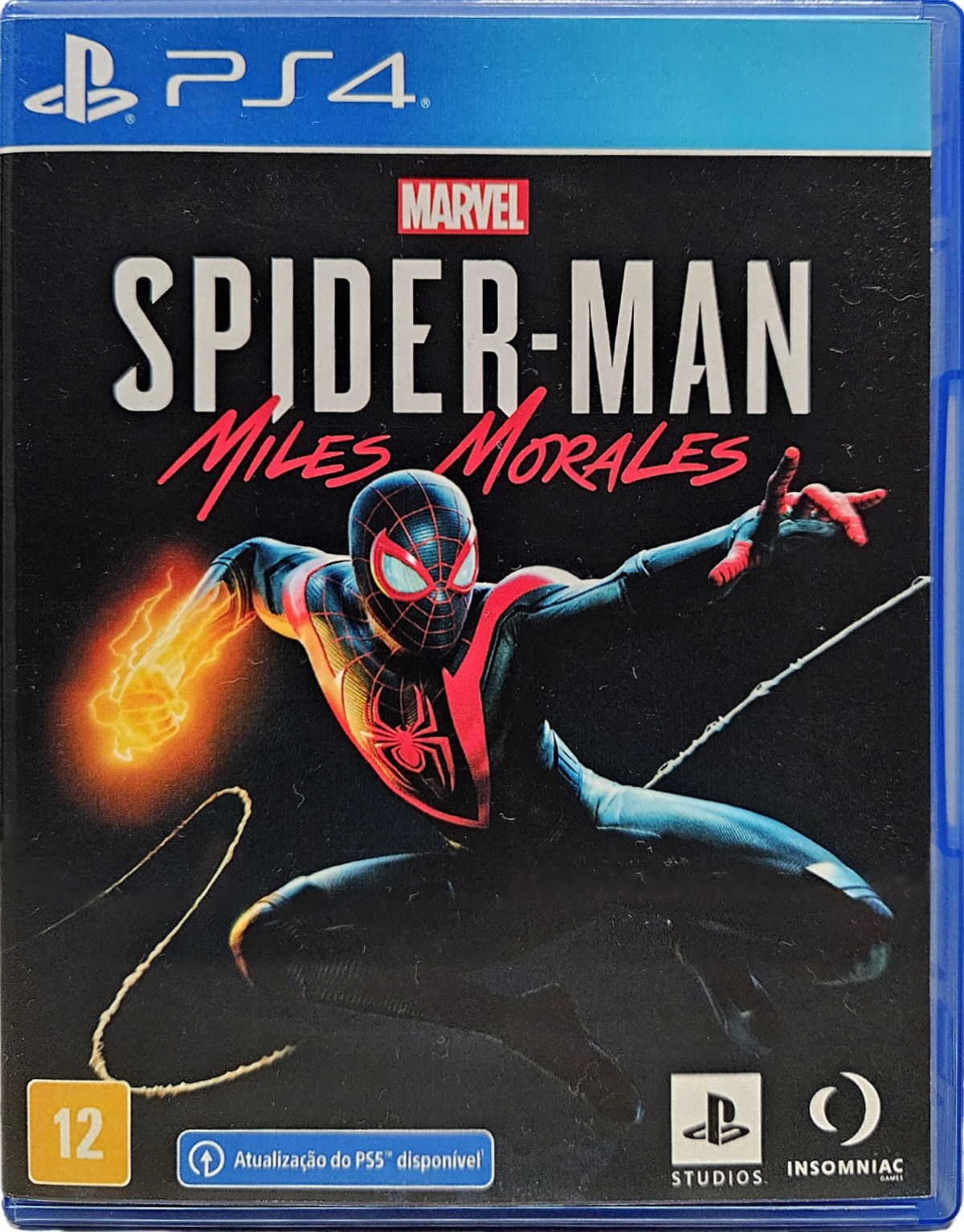 Уценка Игра Marvel Человек-Паук Майлз Моралес, PlayStation 4, Полностью на русском языке.