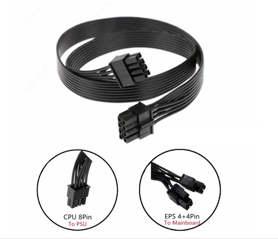Модульный кабель питания для графического процессора P750GM P850GM P1000GM PCIe 8-контактный, 6+2-контактный, двойной 8-контактный, процессорный 4+4-контактный, SATA Molex ATX 24-контактный