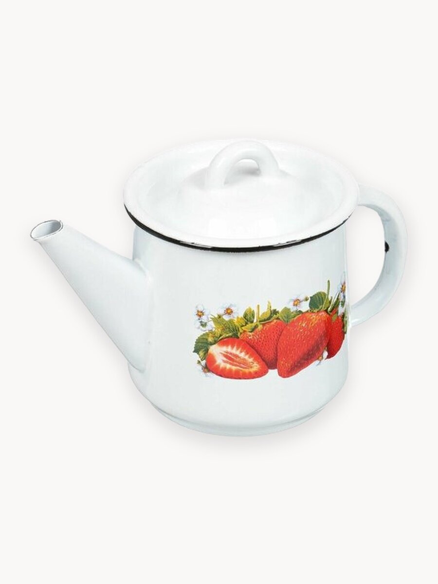 Чайник Стальэмаль эмалированный 1,0л (1с202с)