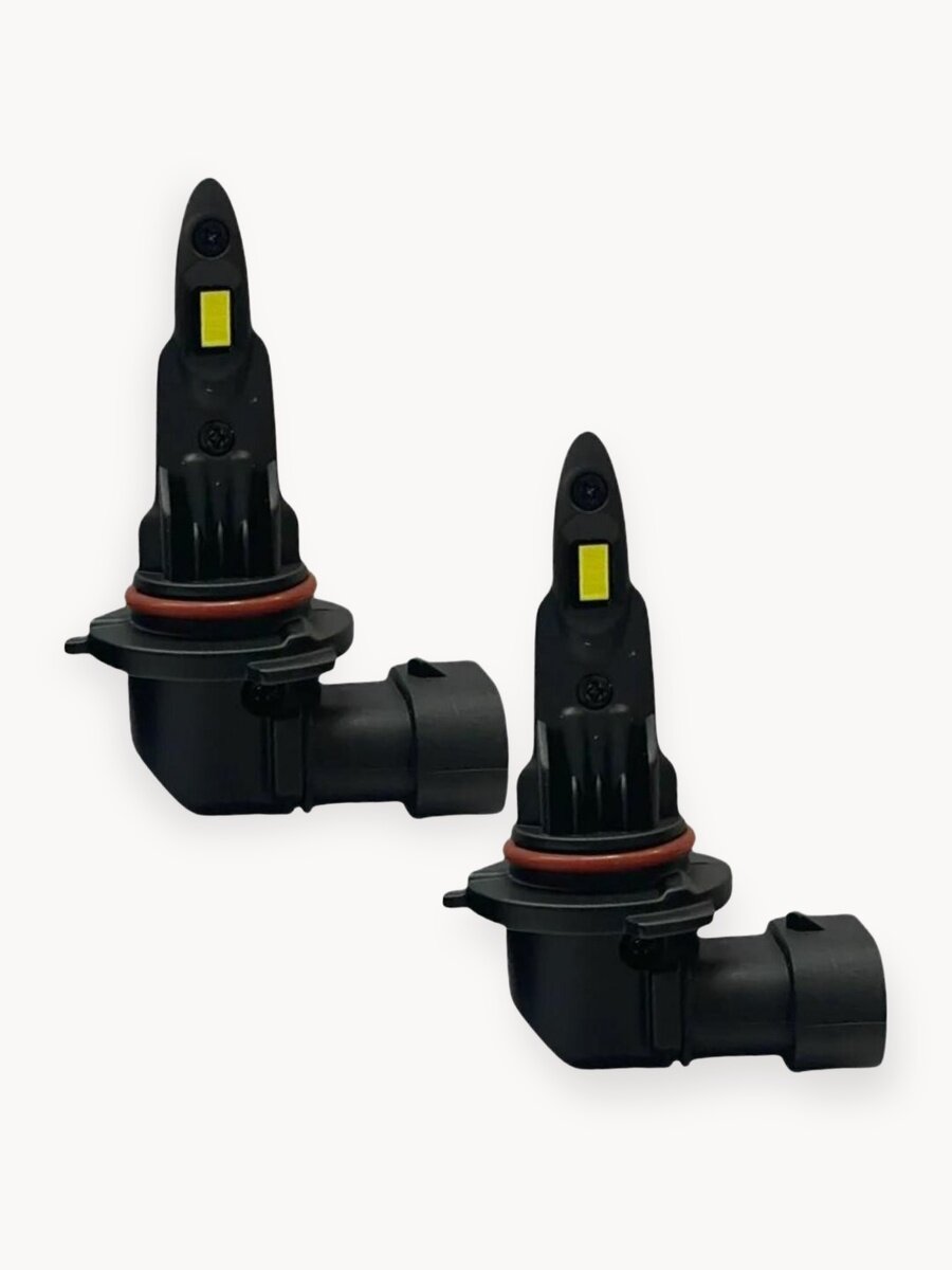 Светодиодные лампочки HB4 6000к для ПТФ на Hyundai Solaris 2 2017-2019 (комплект 2 шт.), лампы для Хендай Солярис