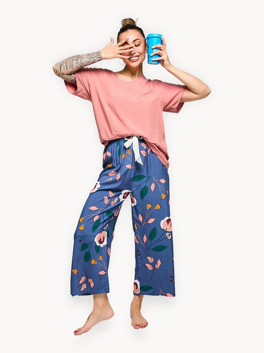 Пижама LOLAPOLA оверсайз со штанами