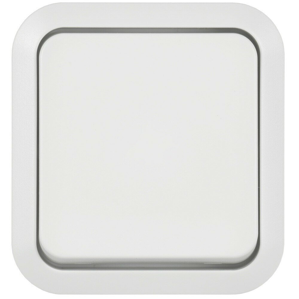 Переключатель Tors TS301 одноклавишный накладной белый (TS-V10-0-10-55-K01)