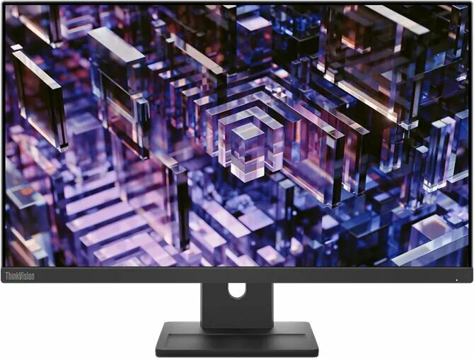 Монитор Lenovo 23.8 ThinkVision E24q-30 черный IPS LED 4ms 16:9 HDMI M/M матовая HAS Piv 1300:1 300c