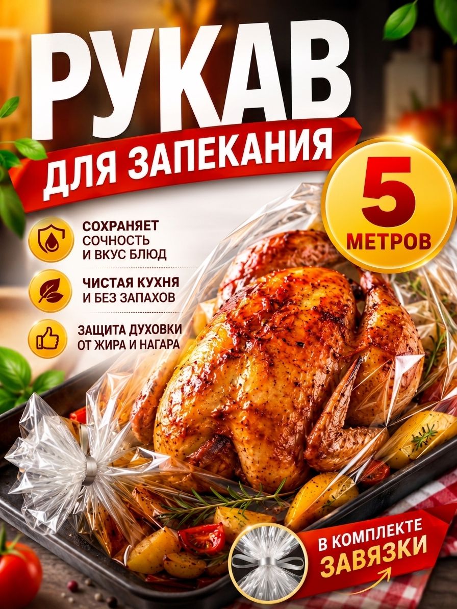 Рукав для запекания в духовке XXXL