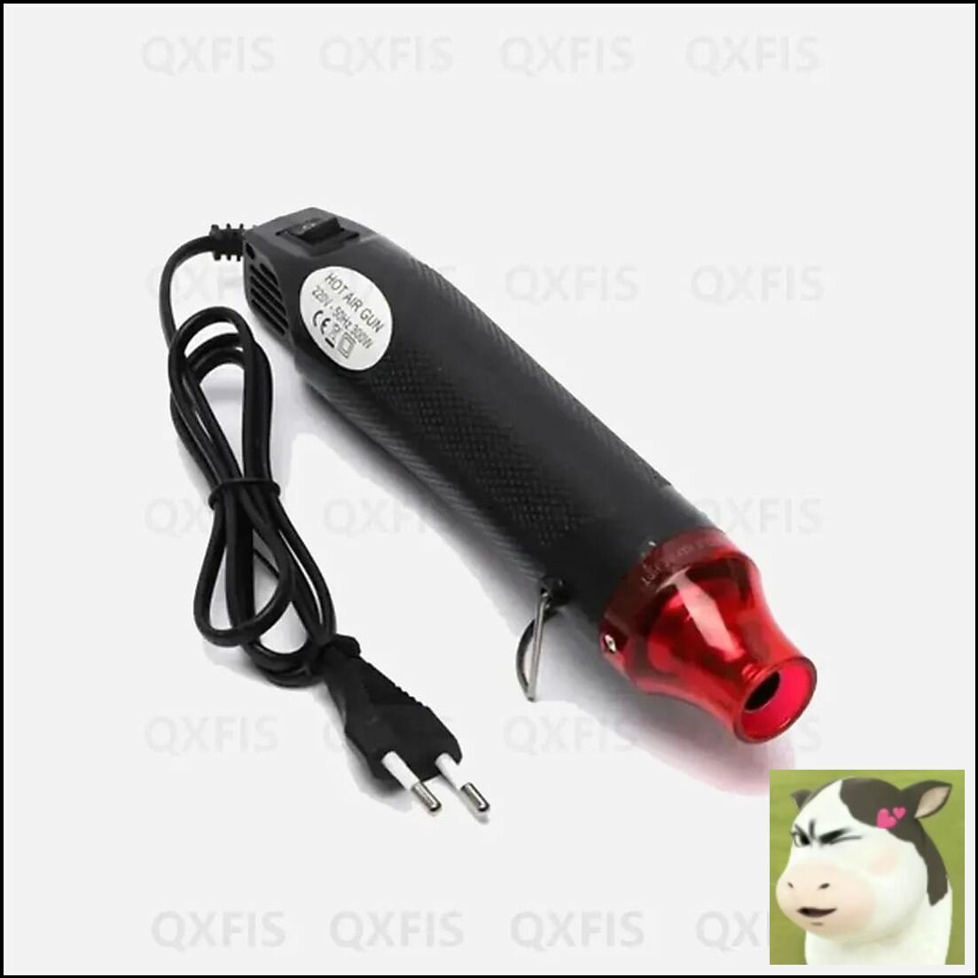 Фен технический строительный для термоусадки, эмбоссинга, скрапбукинга (паяльный портативный воздушный электрический термофен)