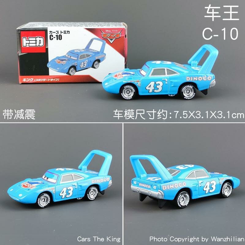 TOMY Domeca Cars Модель Lightning McQueen Panda Uncle McCar King Special Edition Легкосплавный Автомобиль Спортивный Автомобиль