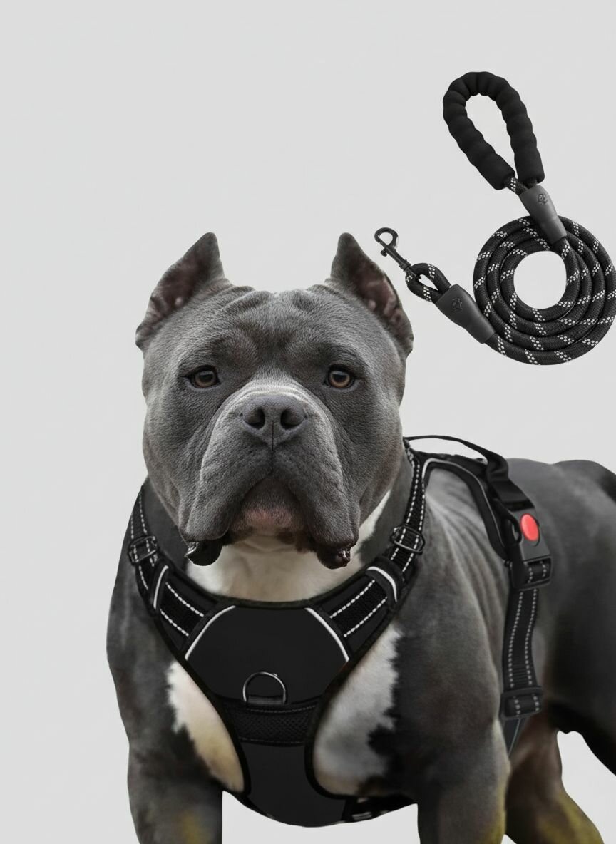 Шлейка анатомическая для собак крупных и средних пород АлеНат