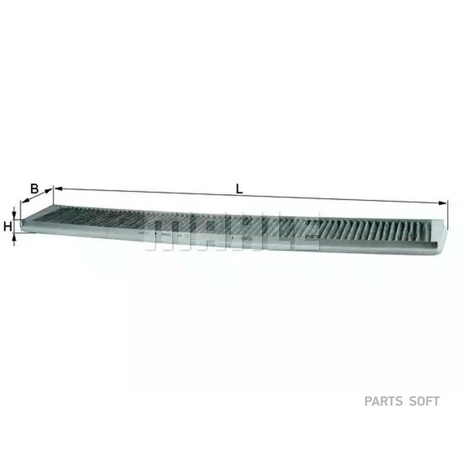 MAHLE LAK102 Фильтр салона (угольный) BMW 3 (E46), X3 (E83) 98