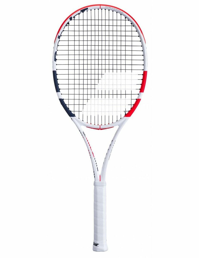 DECATHLON ракетка для большого тенниса Babolat Pure Strike 16/19, разноцветный красный, grip 2