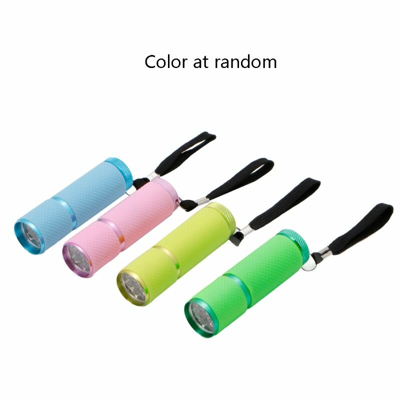 Мини светодиодный Фонарик УФ-Лампа для Сушки Ногтей в Кемпинге и Пешем Туризме УФ-Жидкость Для Снятия Гель-Лака Лампы Для Отверждения Лака Для ногтей