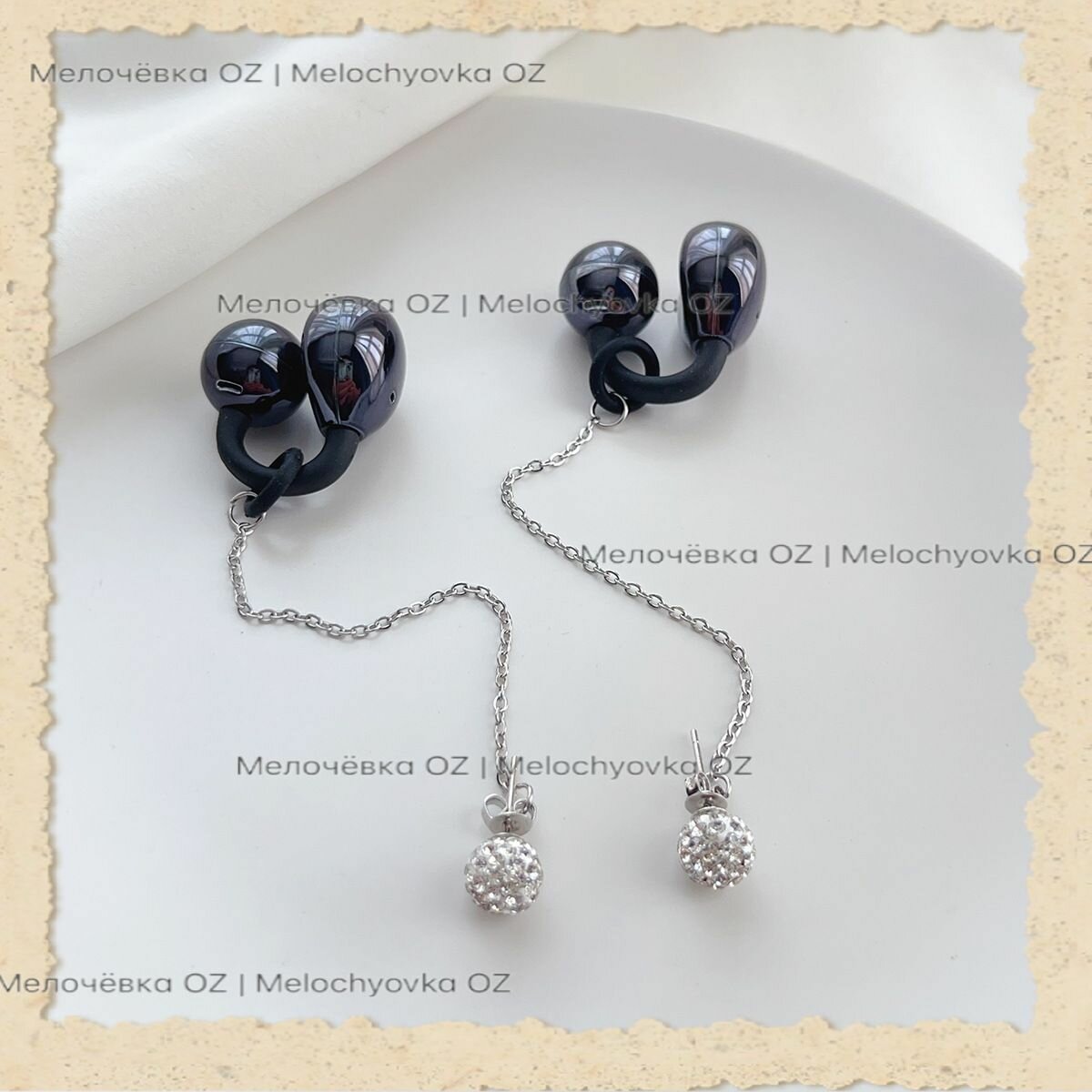 Серьги для наушники Huawei FreeClip/Huawei FreeClip 2, Наушники беспроводные, REMAX CozyBuds W29, S6Z5, Tecno FreeHear 1, M79 украшение, Серьги с защитой от потери