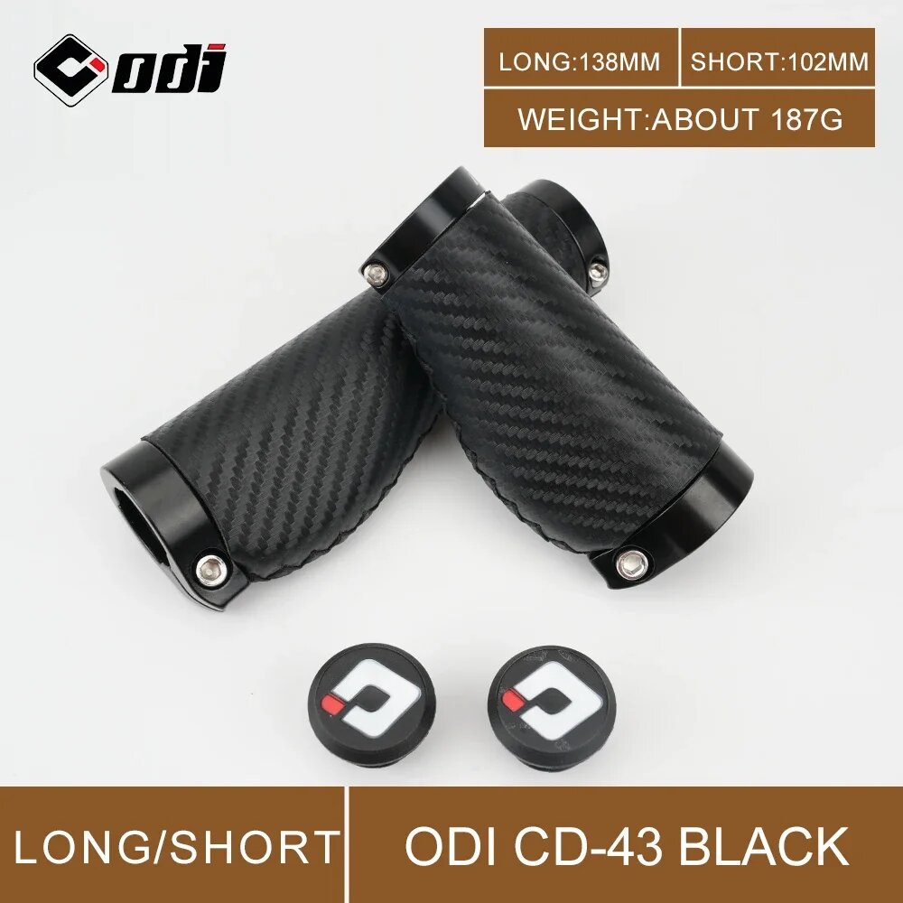 ODI CD-43 Black Ручки для велосипеда, черные