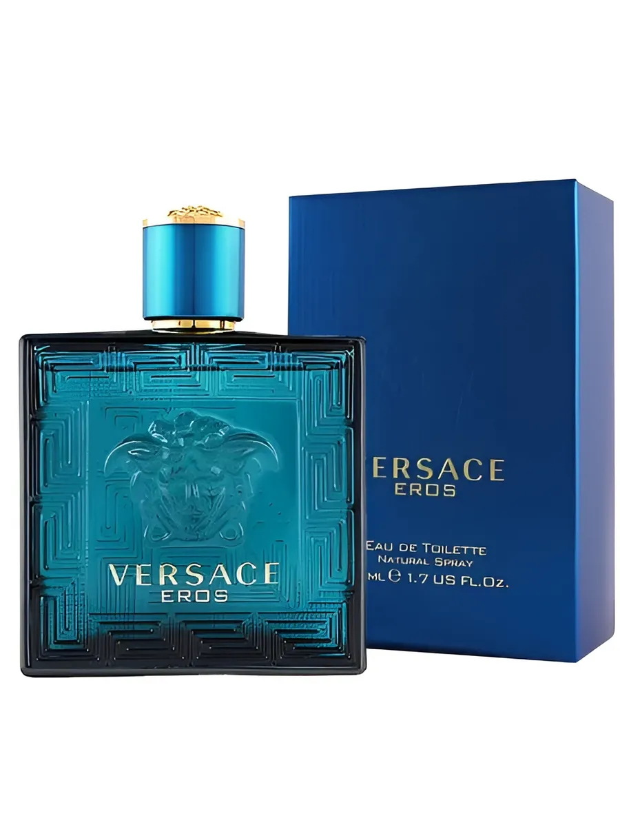 Туалетная вода Versace Eros мужская 100 мл древесные цитрусовые