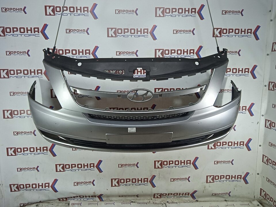 Бампер передний Б/У потертости царапины Hyundai-KIA арт. 865124H000