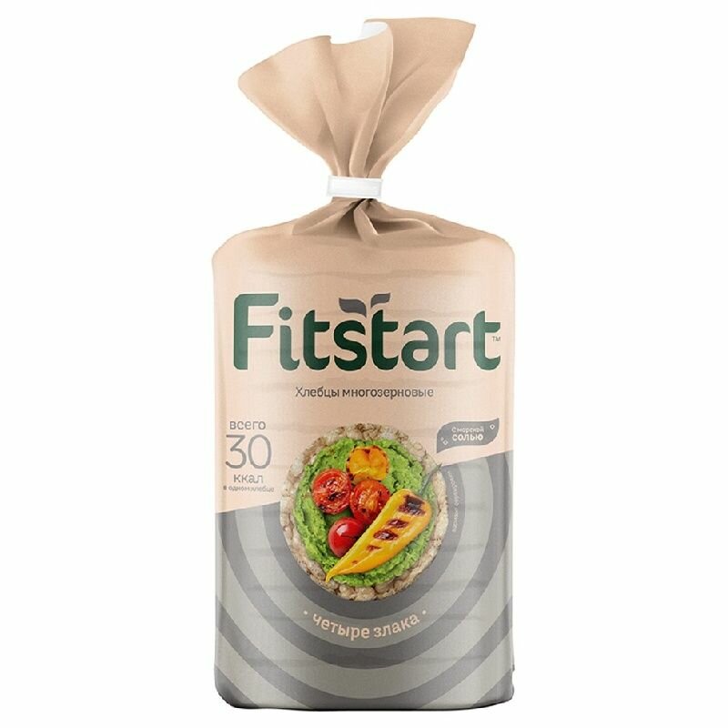 Хлебцы FITSTART многозерновые Четыре злака 90г