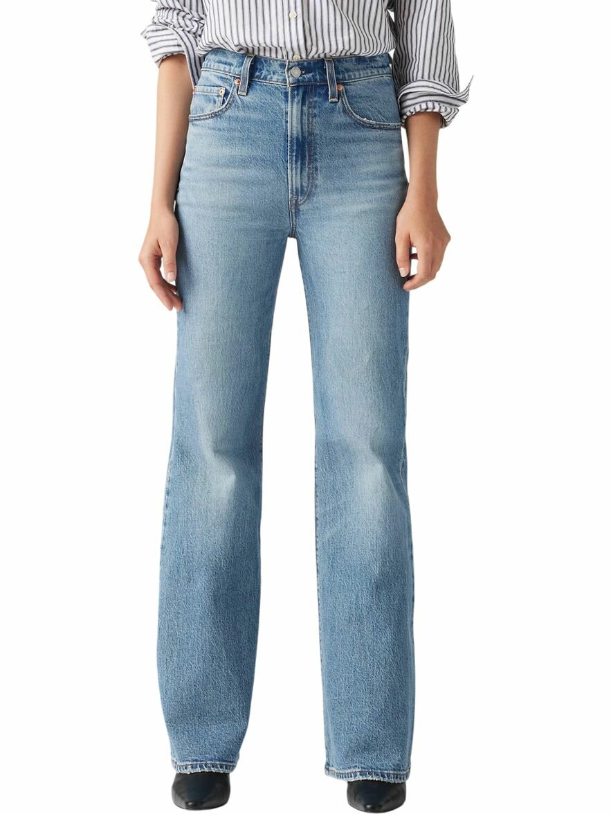 Джинсы широкие Women Ribcage Bell Jeans 