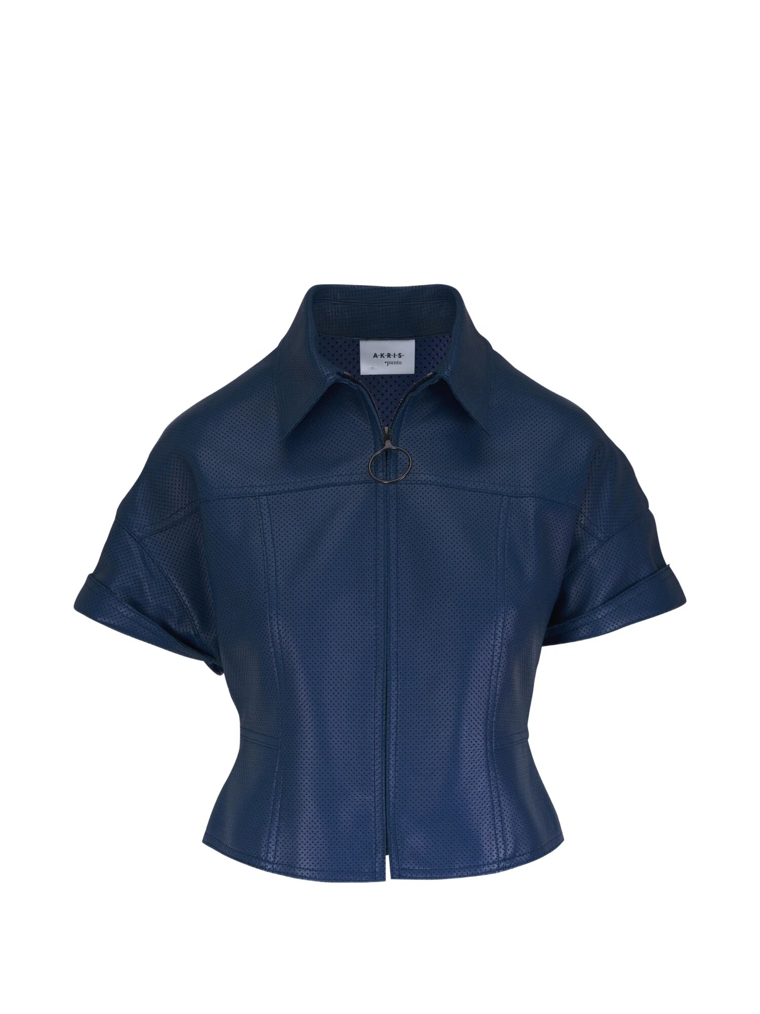Куртка Zip-up leather jacket