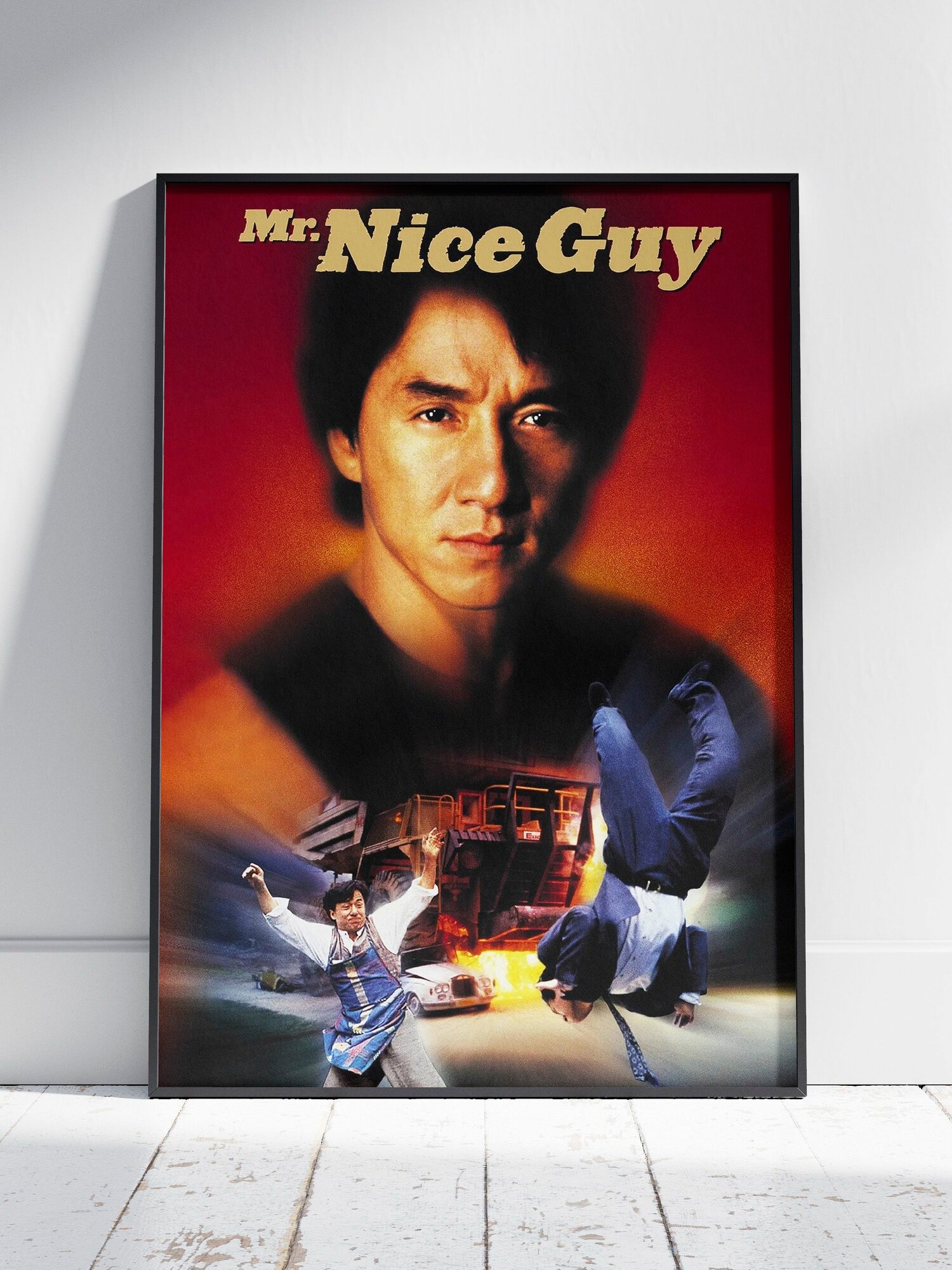 Плакат на стену для интерьера Джеки Чан (Jackie Chan 19) - Постер по актеру фильма, кино, сериала формата A4 (21x30 см)