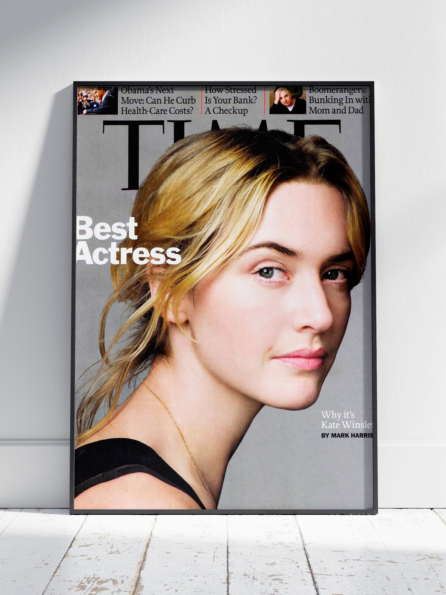 Плакат на стену для интерьера Кейт Уинслет (Kate Winslet 36) - Постер по актеру фильма, кино, сериала формата A4 (21x30 см)