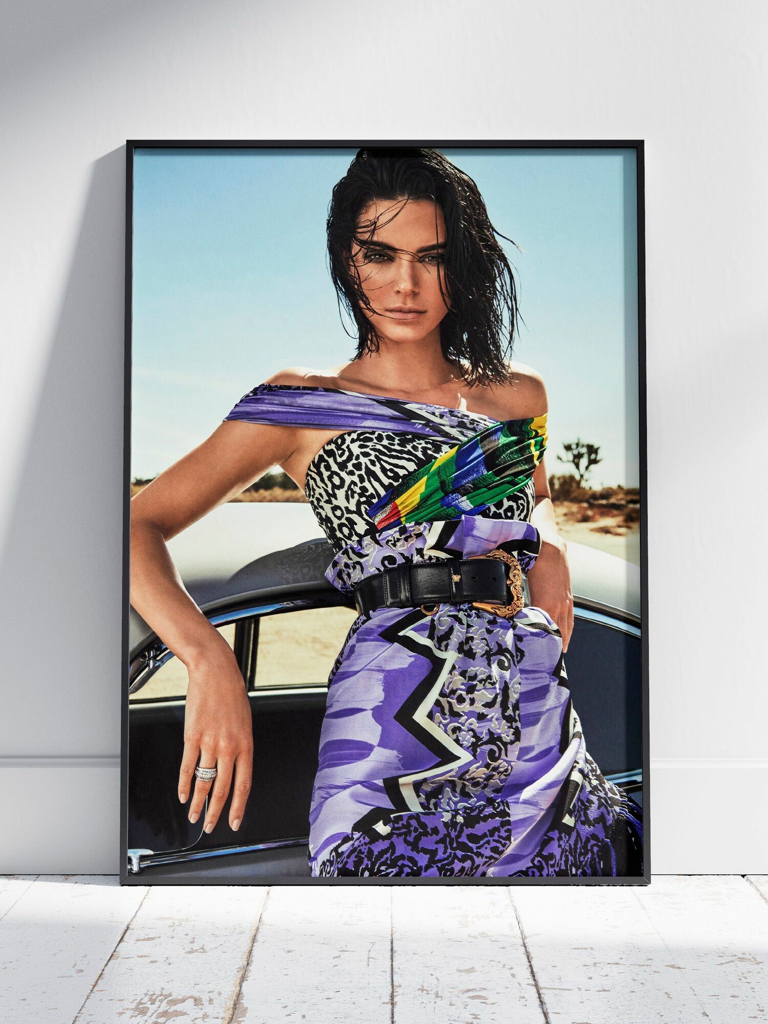 Плакат на стену для интерьера Кендалл Дженнер (Kendall Jenner 28) - Постер по модели, бренду и моде формата A4 (21x30 см)