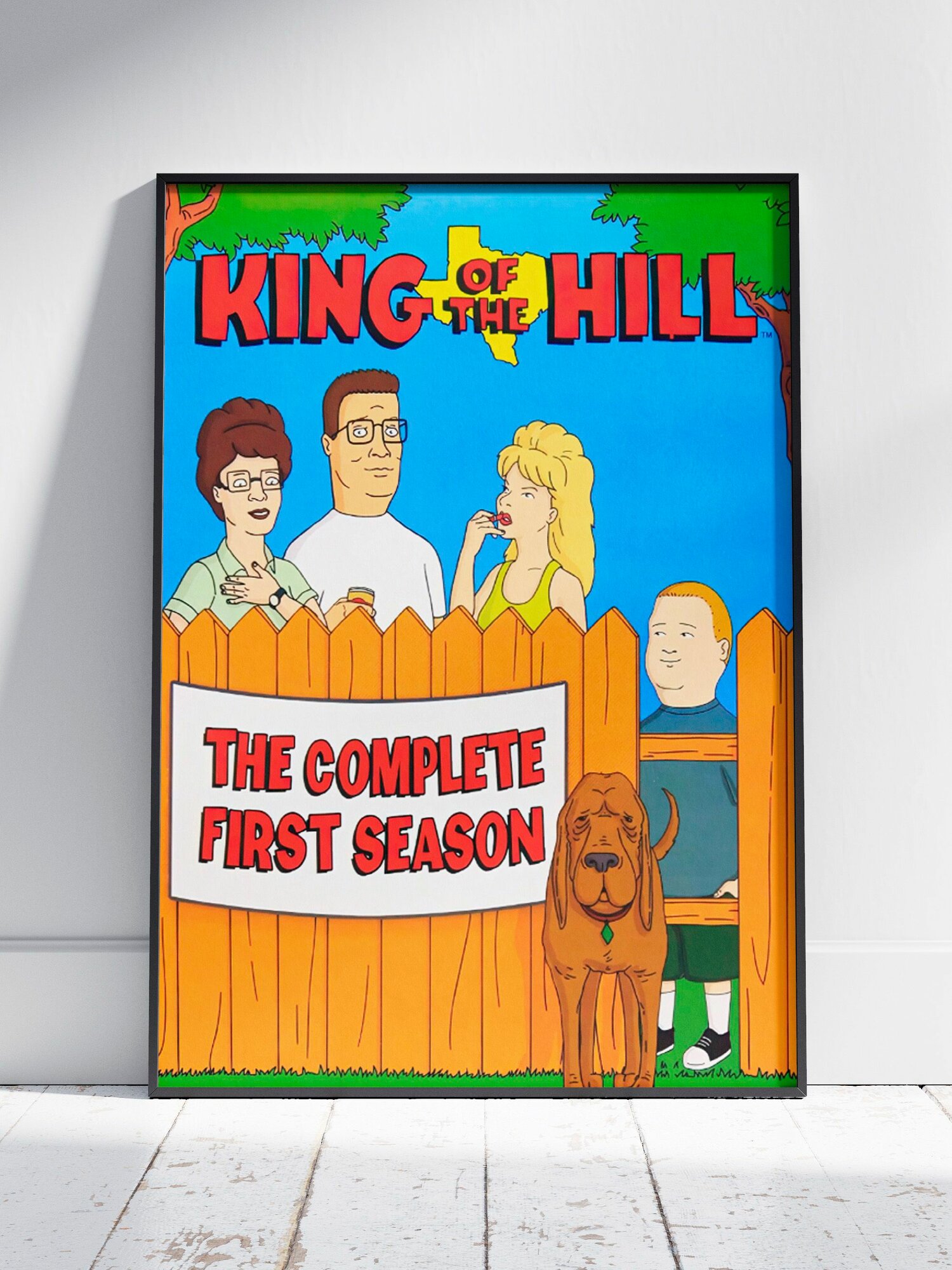 Плакат на стену для интерьера Король горы (King of the Hill 5) - Постер по фильму и кино формата A4 (21x30 см)