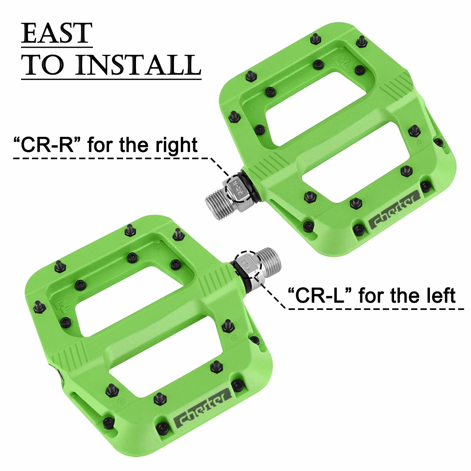 Race Face Pedals Chester Педаль, Педали для горного велосипеда зеленый