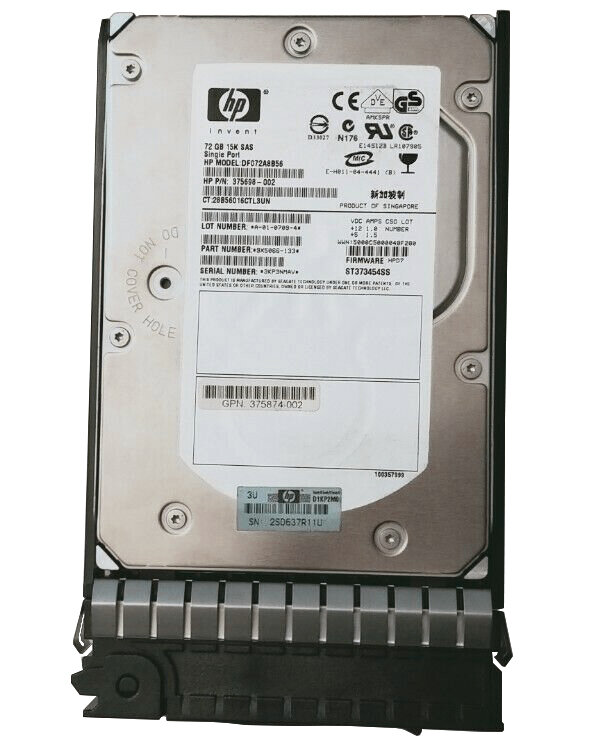 Жесткий диск HP 72Gb 15000 SAS 3.5" HDD 9X5066-133