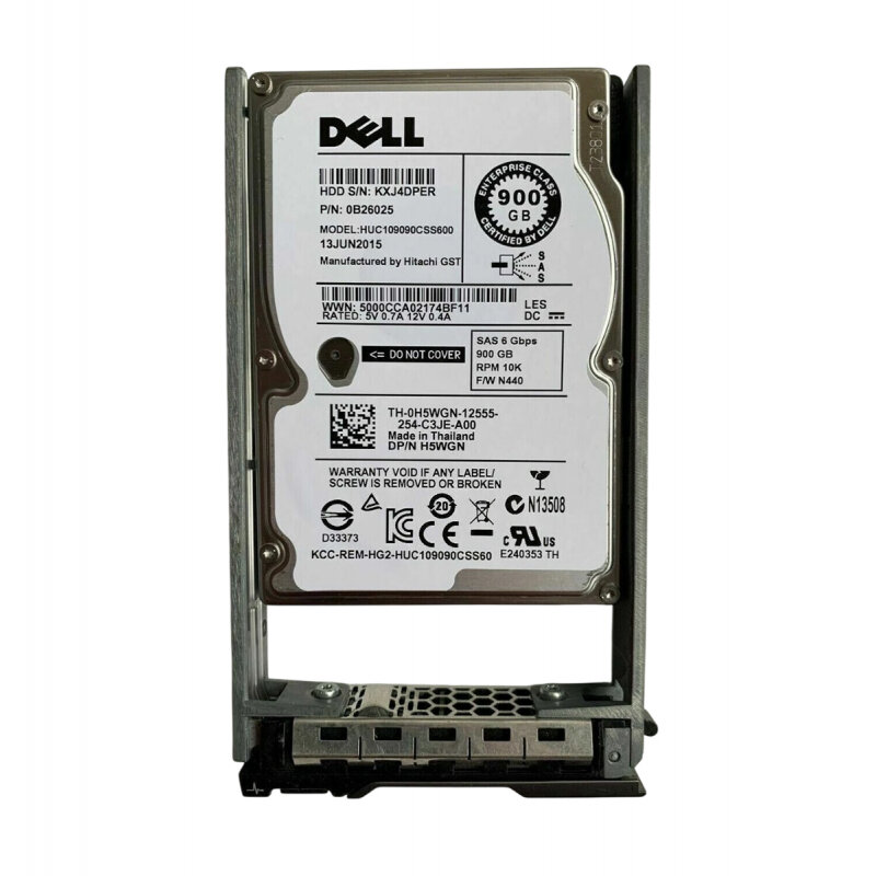 Жесткий диск Dell 342-5541 900Gb SAS 2,5" HDD