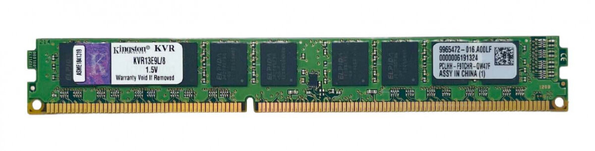Оперативная память Kingston KVR13E9L/8 DDRIII 8GB