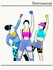 Термонаклейка для одежды и аксессуаров DTF-печать Just Dance