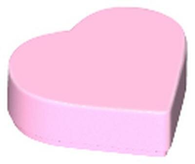 Деталь Lego 39739 Tile, Round 1 x 1 Heart