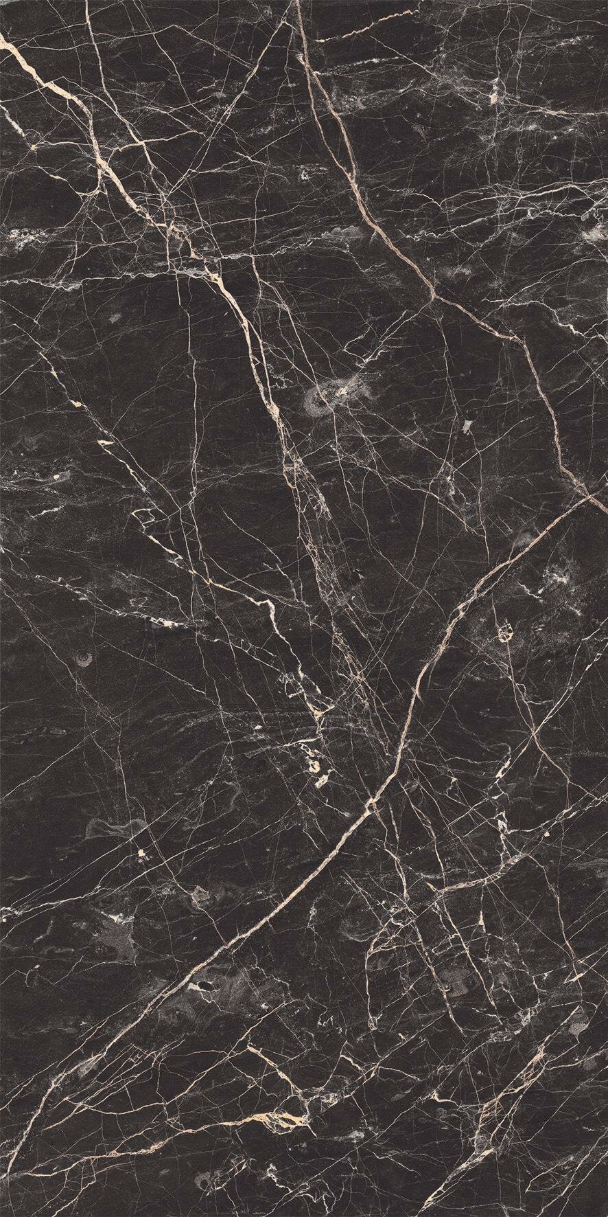 Керамогранит Laparet Блэк Аркадиа черный полированный 60х120 см