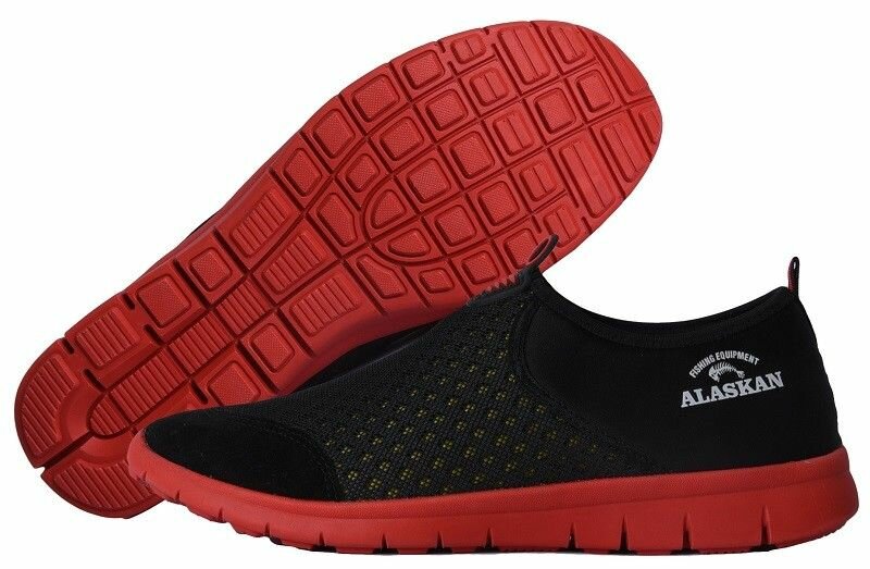 Тапки Alaskan Aqua Slippers красн. подошва
