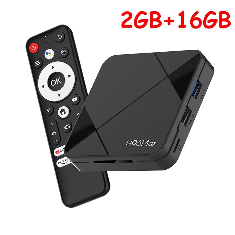 TV Box H96 Max RK3518 2ГБ 16ГБ AU-штекер