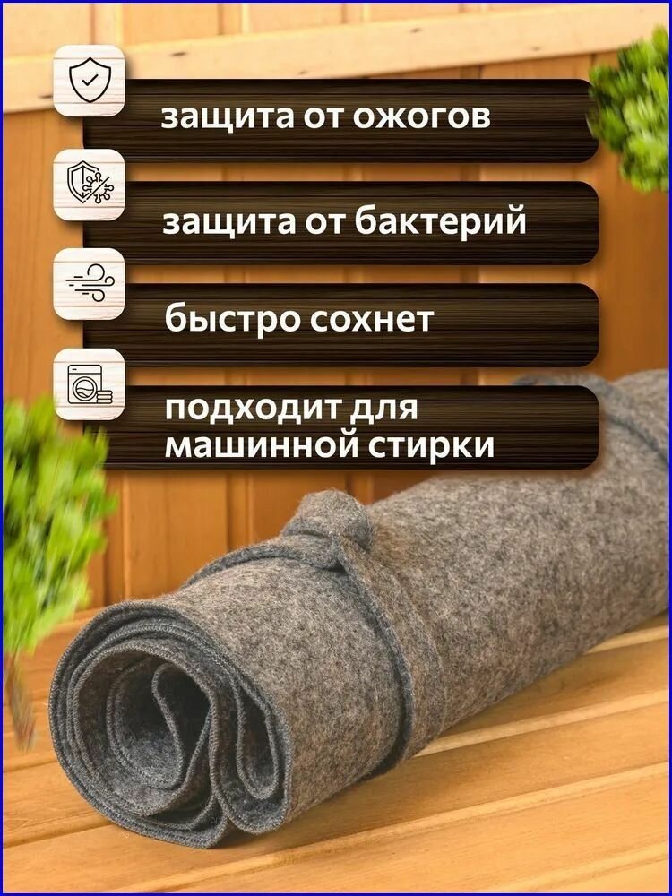 Коврик для бани — фото 1