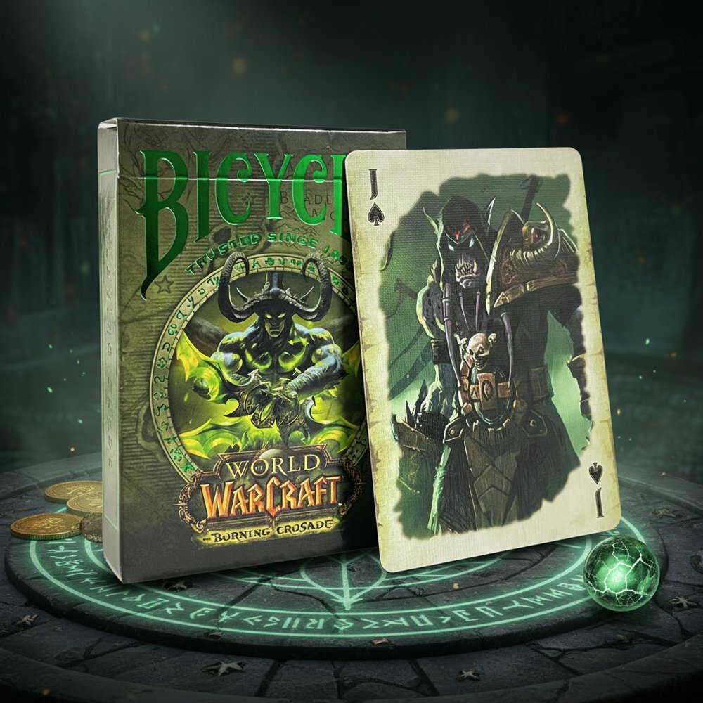 Карты "Bicycle World of Warcraft Burning Crusade Standard Index" 62326 Bicycle