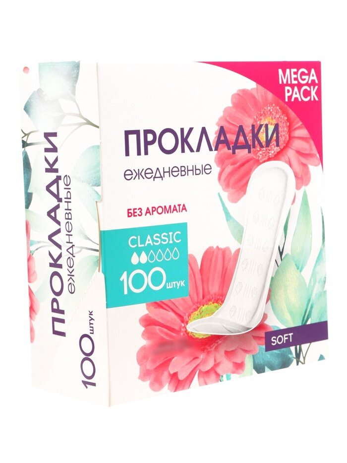 Прокладки ежедневные Classic 100 шт 11008808