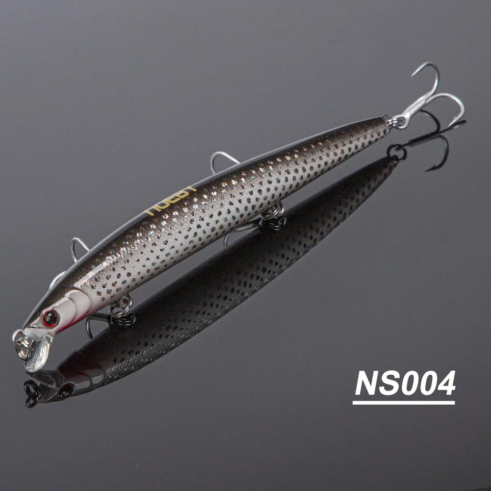 NOEBY Slim Minnow Джеркбейт 130 мм, 12 г, цвет 004