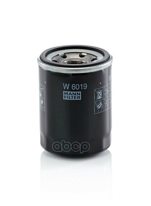 Фильтр масляный SUBARU IMPREZA (G12) (2008-2011) MANN-FILTER арт. W6019