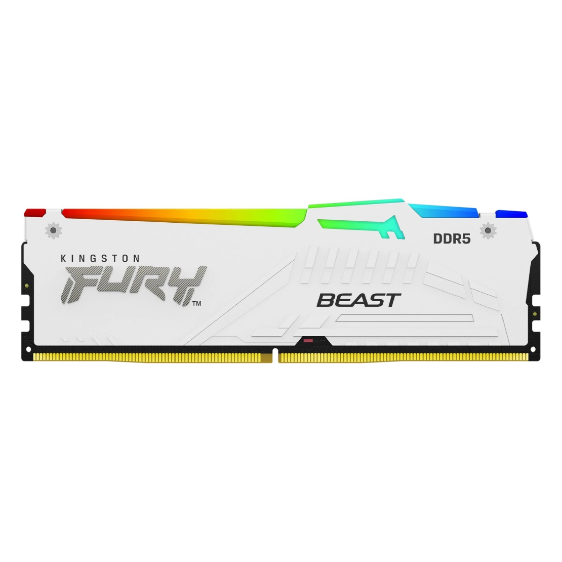 Оперативная память Kingston KF552C40BWA-16 белый, DDR5, DIMM, 5200MHz, 16 ГБ, RGB