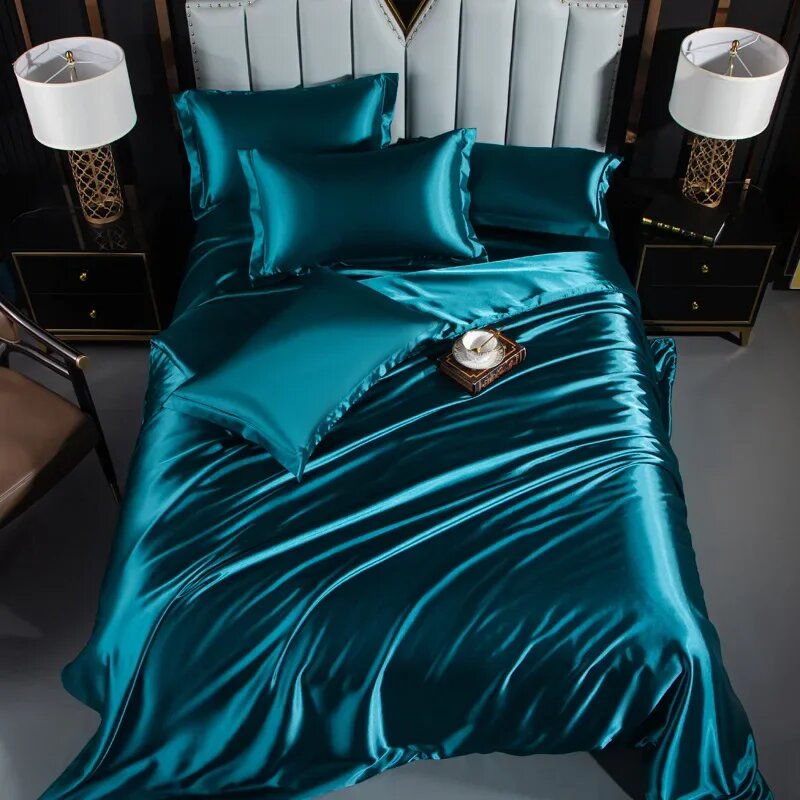 Комплект постельного белья King Size, белый, 4 шт