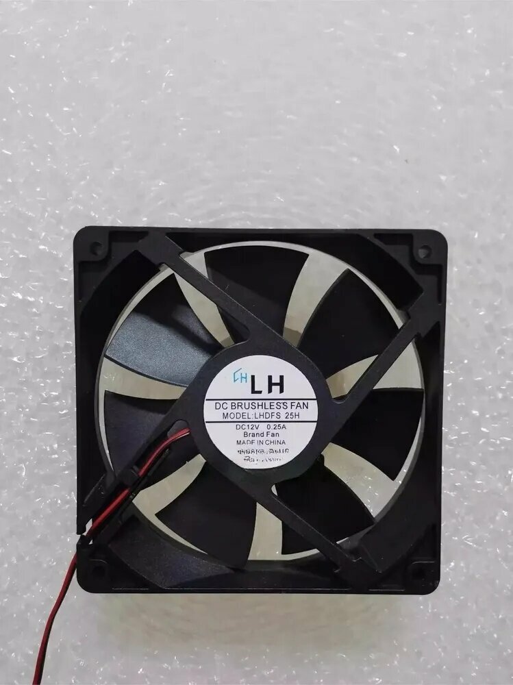 LH LHDFS 25H 12025 DC12V 0.25A 12CM 2-проводной бесшумный вентилятор охлаждения -