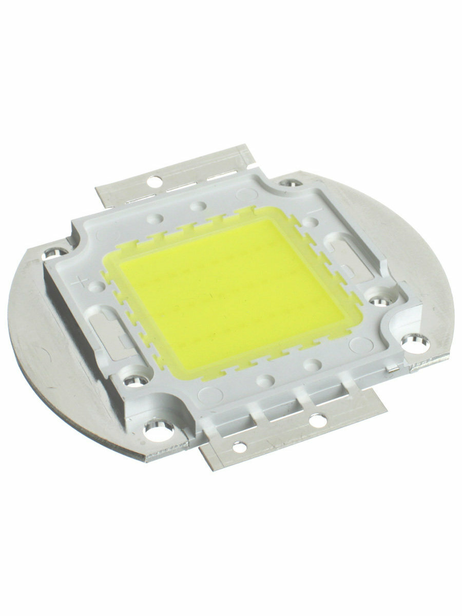 Светодиодная матрица, мощность 30W 32-34V, белый холодный свет
