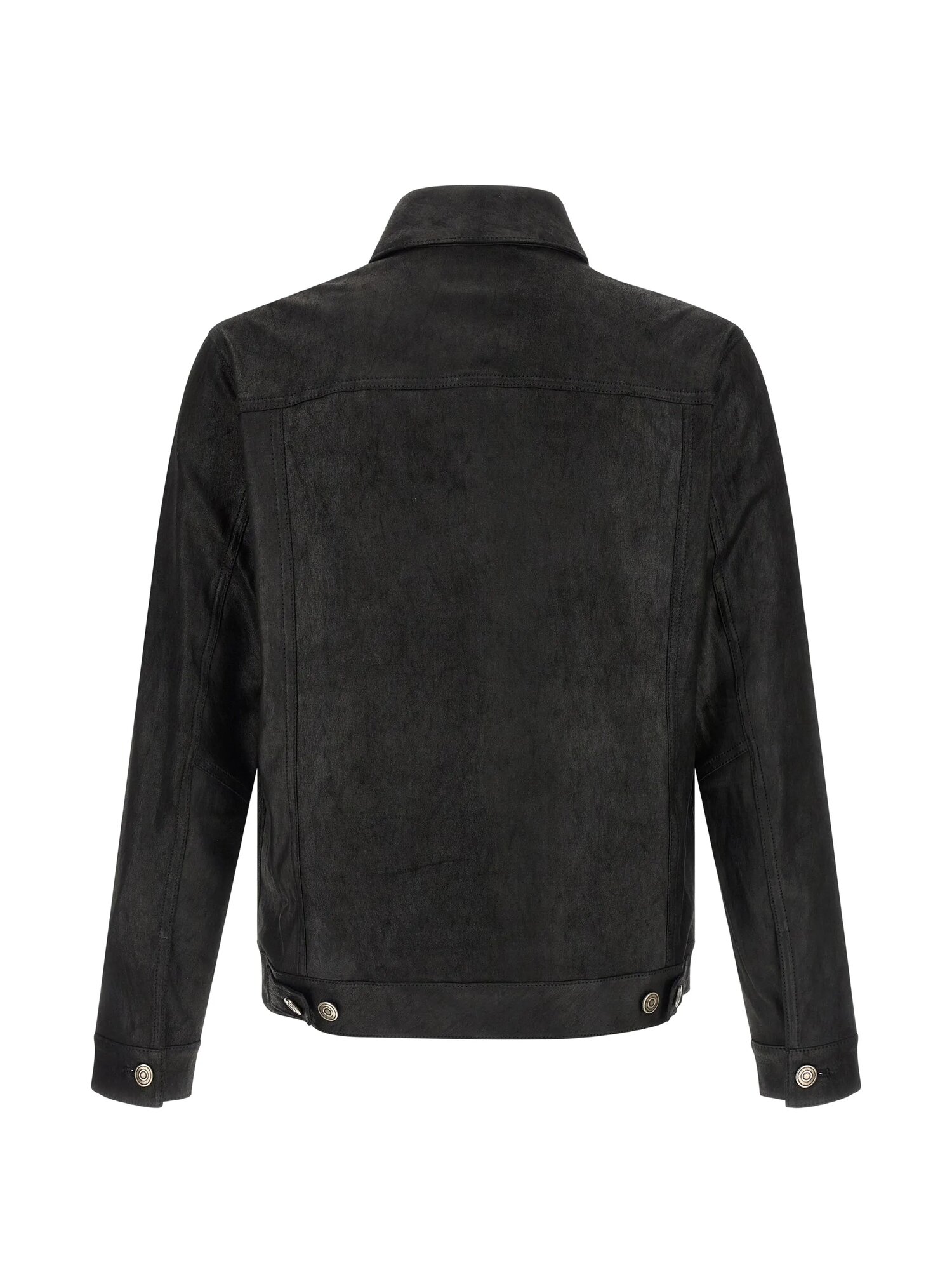 Куртка Giorgio Brato Velour-texture leather jacket, размер 56 — фото 1