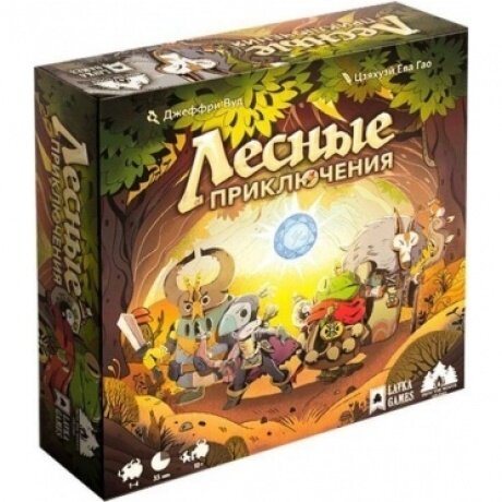 Настольная игра Лесные приключения арт. ЛЕС001 (Lavka)